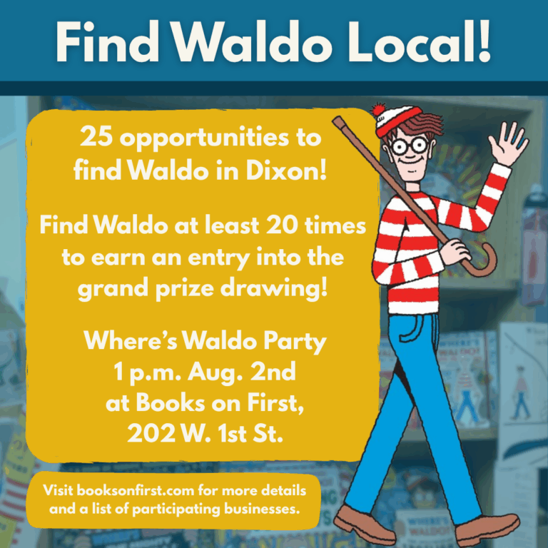 Find Waldo Local: Where's Waldo Party - Discover Dixon